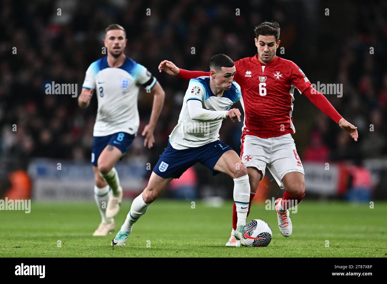 LONDON, ENGLAND - November 17: Phil Foden of England and Matthew ...