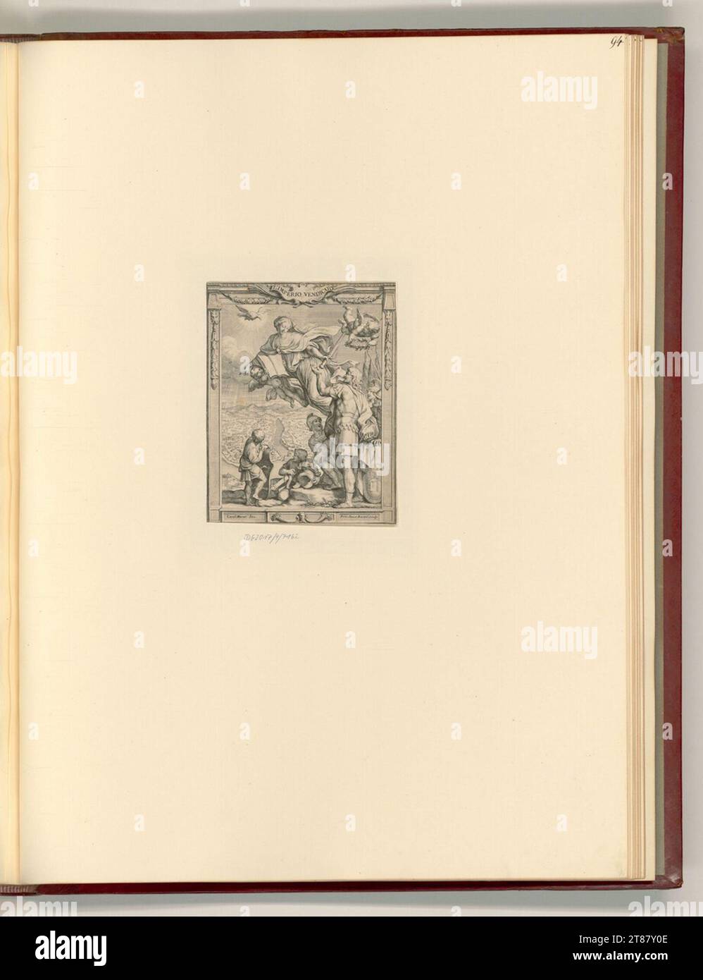 Pietro Santo Bartoli (Engraver) The imperial sold. Copper engraving ...