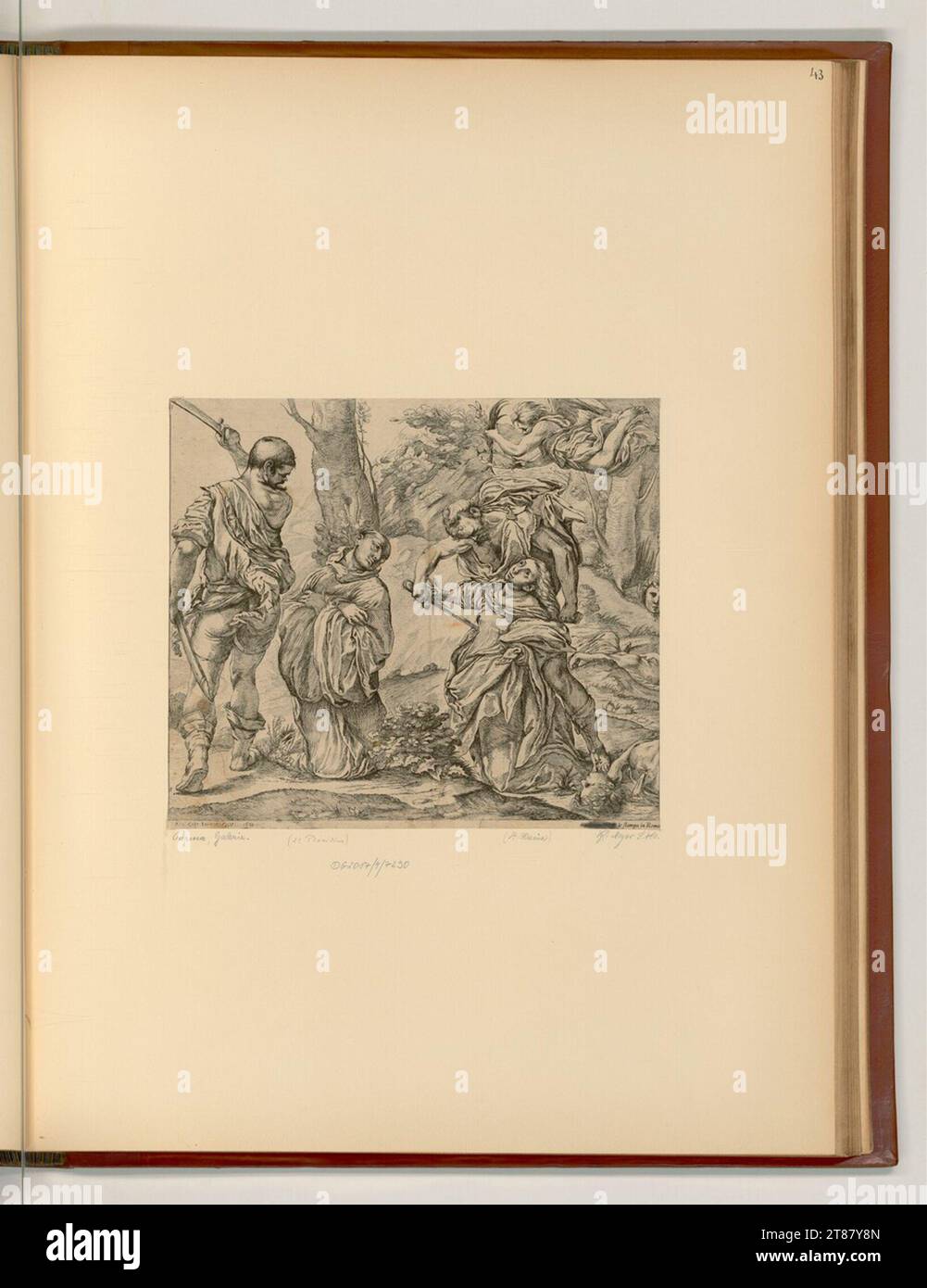 Giovanni Battista Vanni (Engraver) The martyrs of St. Placidus and the ...