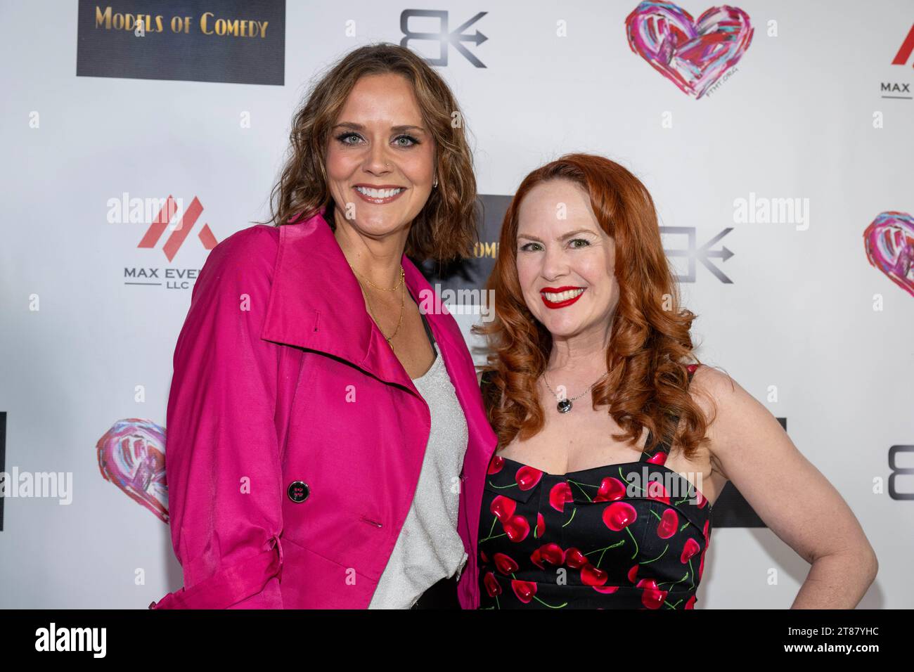 Los Angeles, USA. 17th Nov, 2023. Actress Courtney Moore with her dog ...