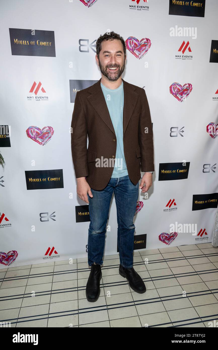Los Angeles, USA. 17th Nov, 2023. Actor Dan Pfau attends Max Events ...