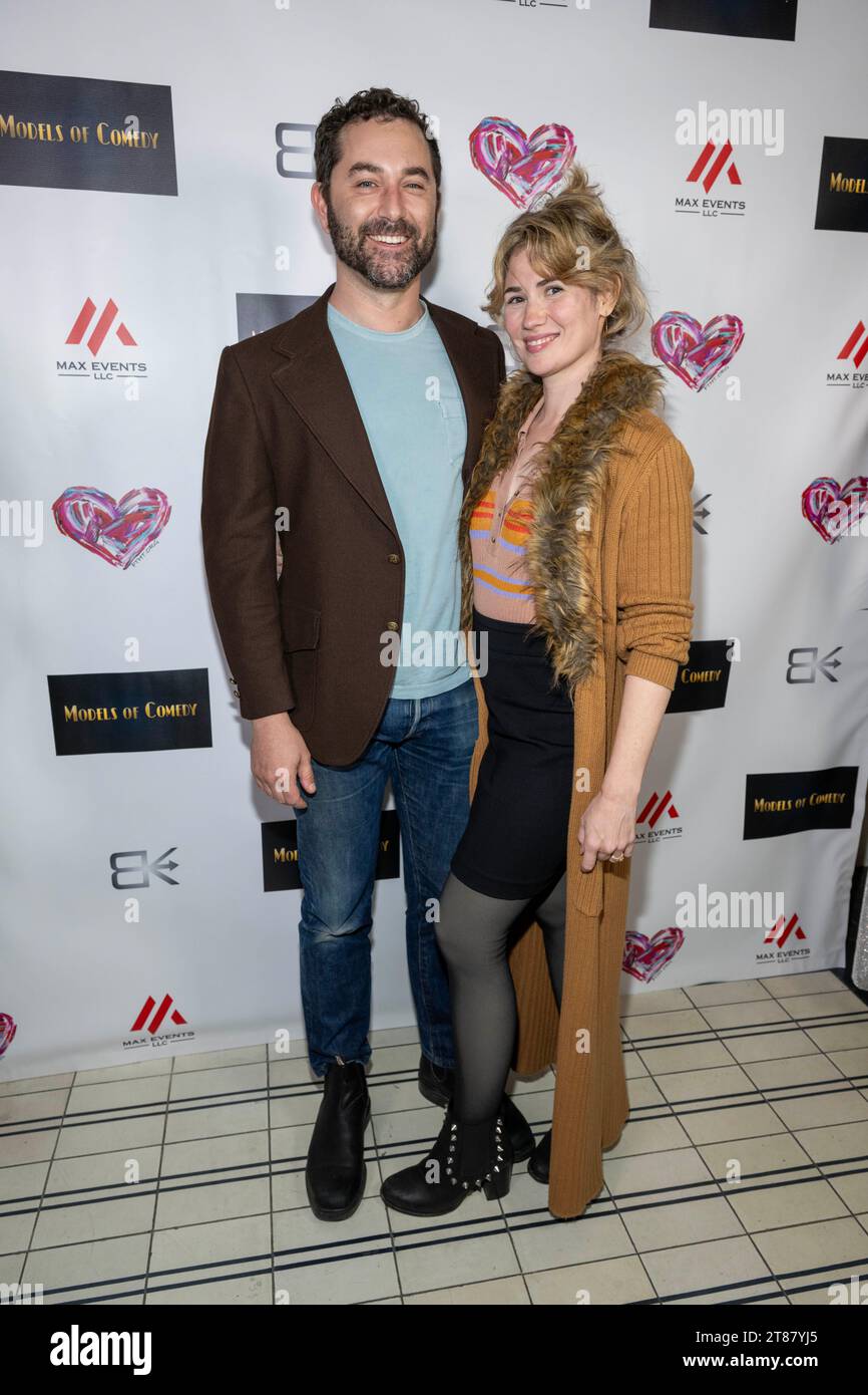 Los Angeles, USA. 17th Nov, 2023. Actor Dan Pfau, Comedian actress ...