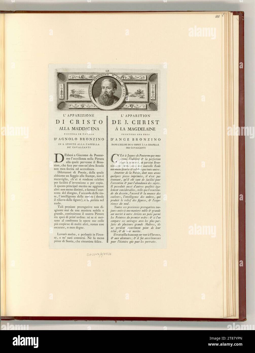 unbestimmt (An der Entstehung Beteiligte r) Porträt AGNelo Bronzino ...