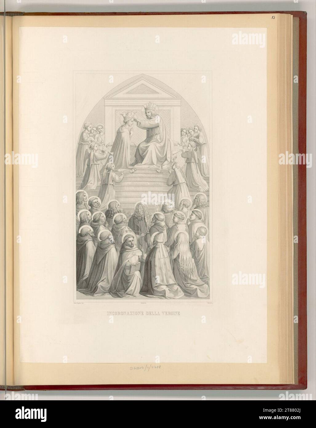 unbestimmt (Engraver) Circle of Mary. Copper engraving, etching around ...