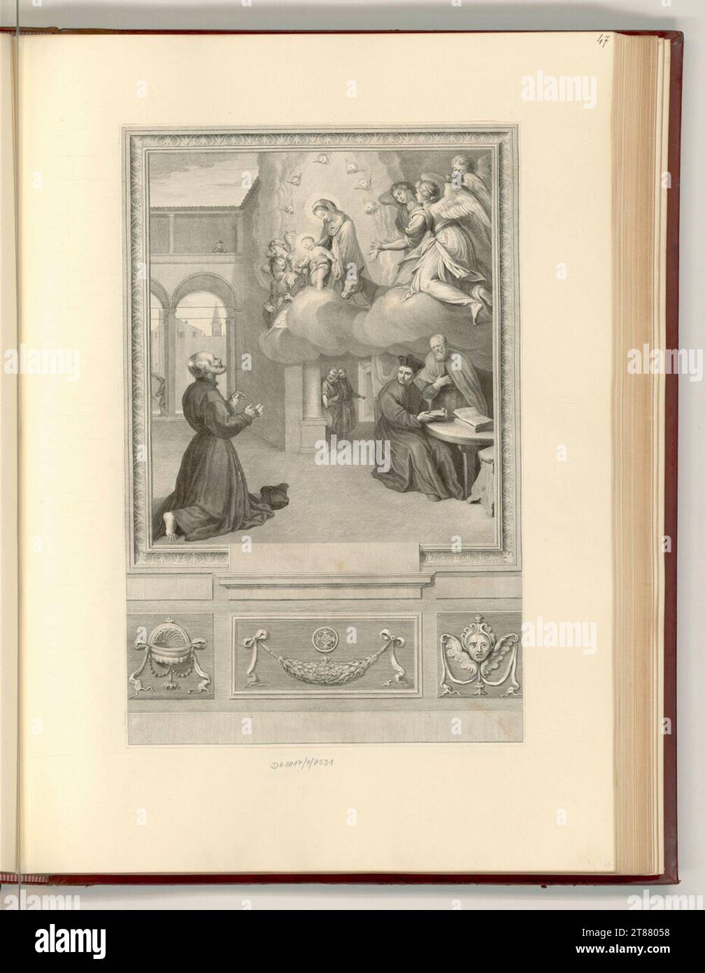 unbestimmt (Engraver) Mary's phenomenon of a order. Etching, copper engraving 1740-1800 , 1740/ ...