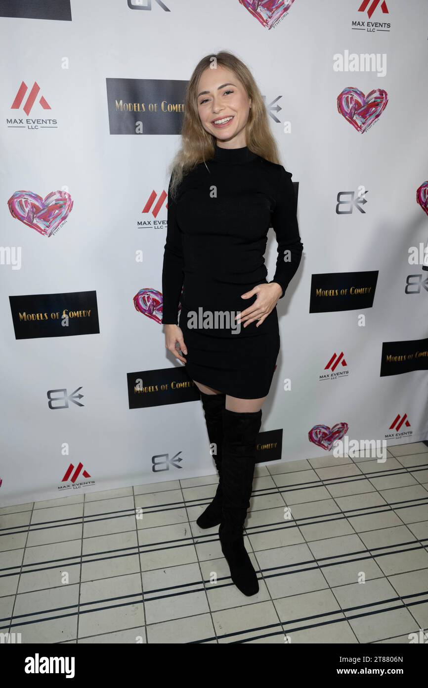 Los Angeles, USA. 17th Nov, 2023. Social media influencer Jessica Katz ...