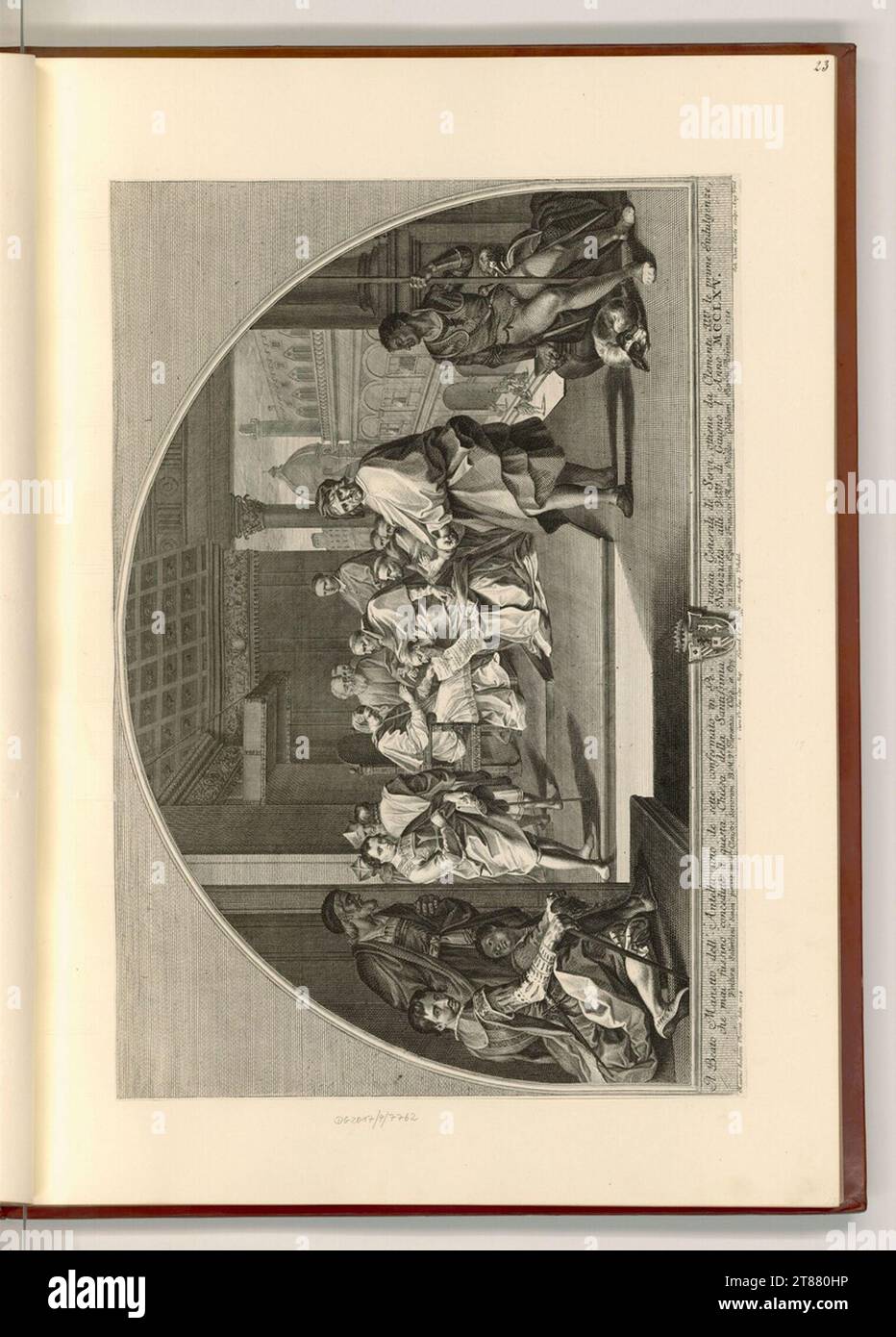 Johann Daniel Hertz (Engraver) A church act of grace, Manetto dell ...