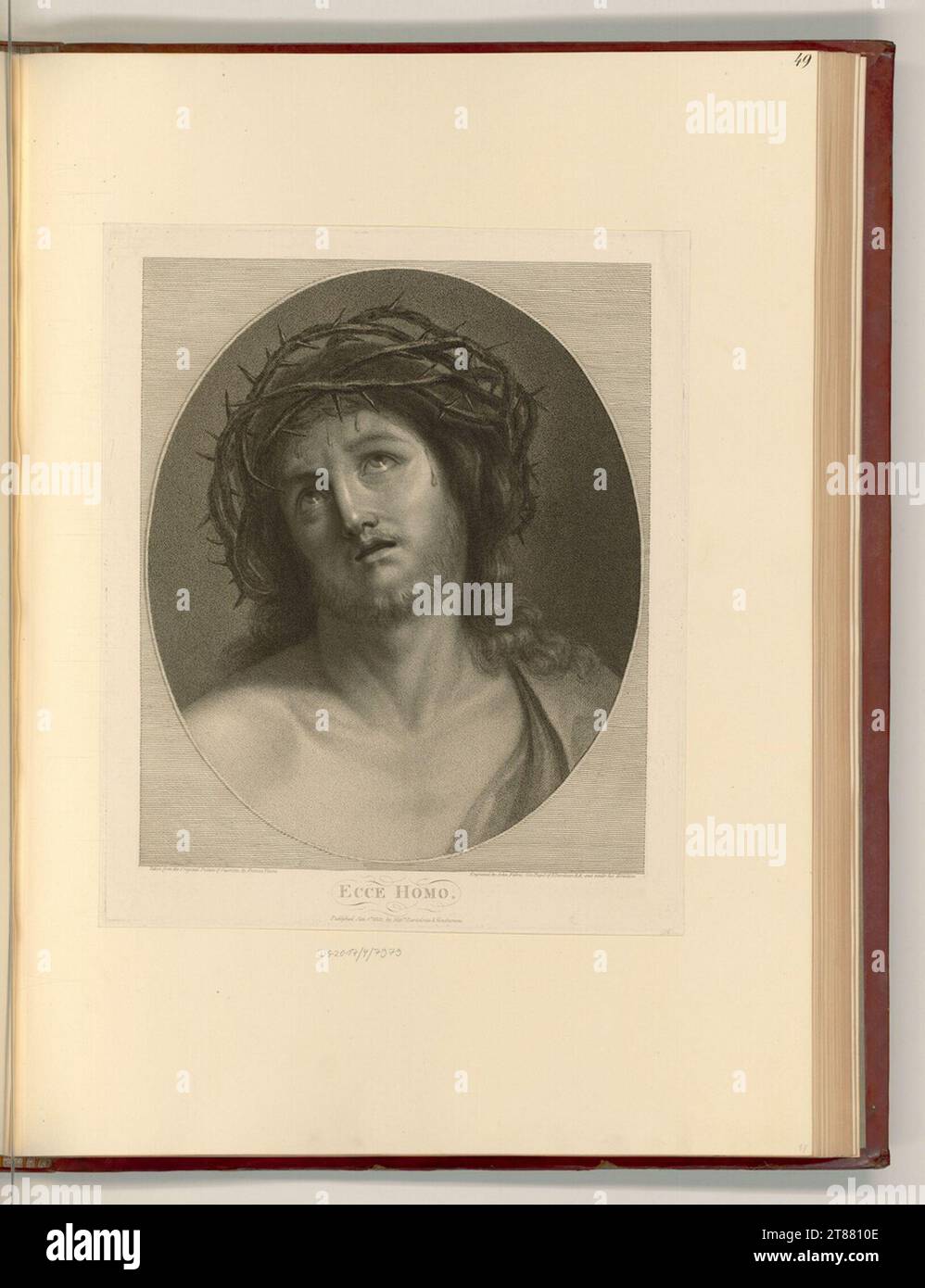 John Fabris Behold the man. Dotier manner, etching 1750-1813 , 1750/ ...