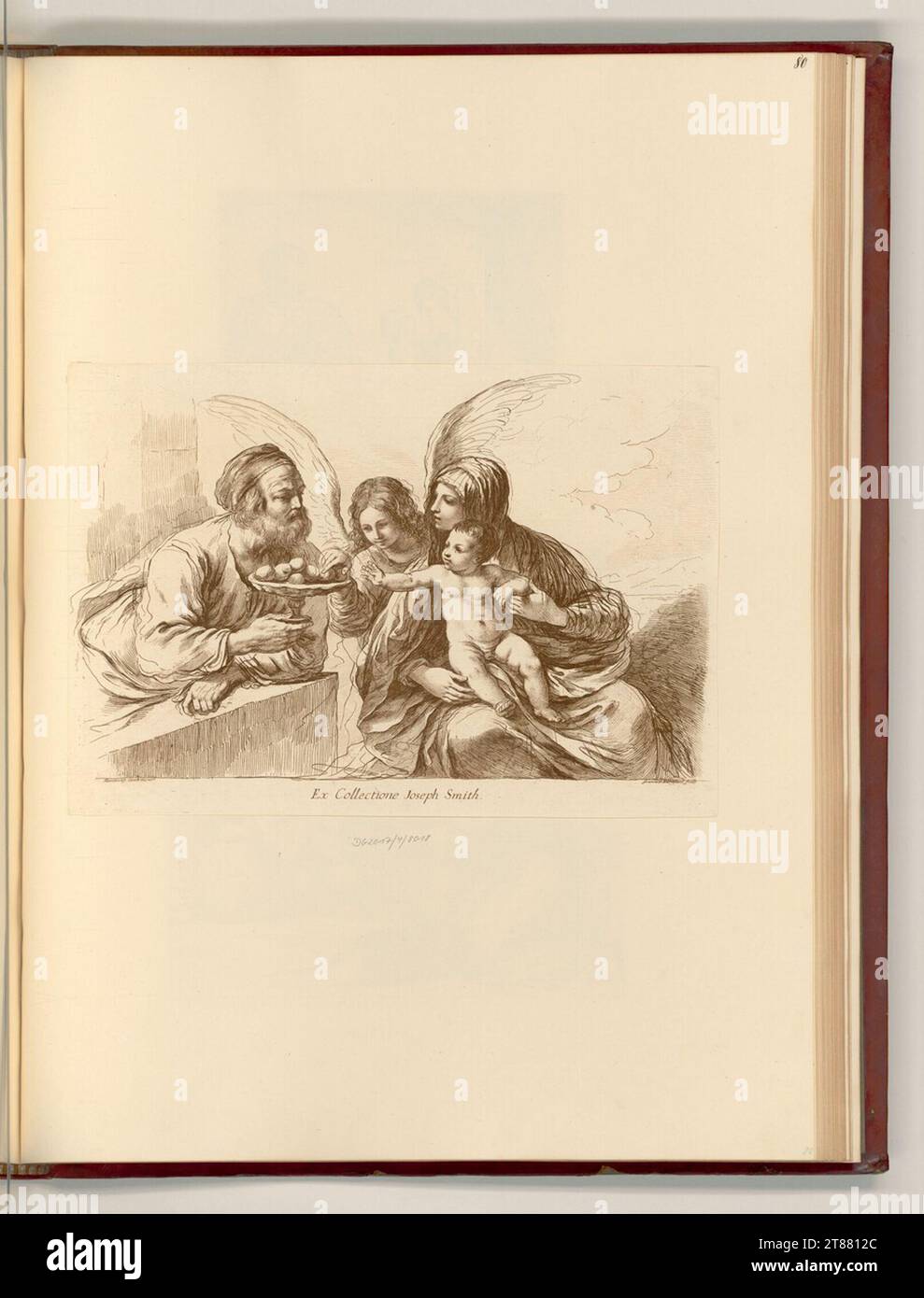 Francesco Bartolozzi (Engraver) Holy family. etching 1750-1815 , 1750/ ...