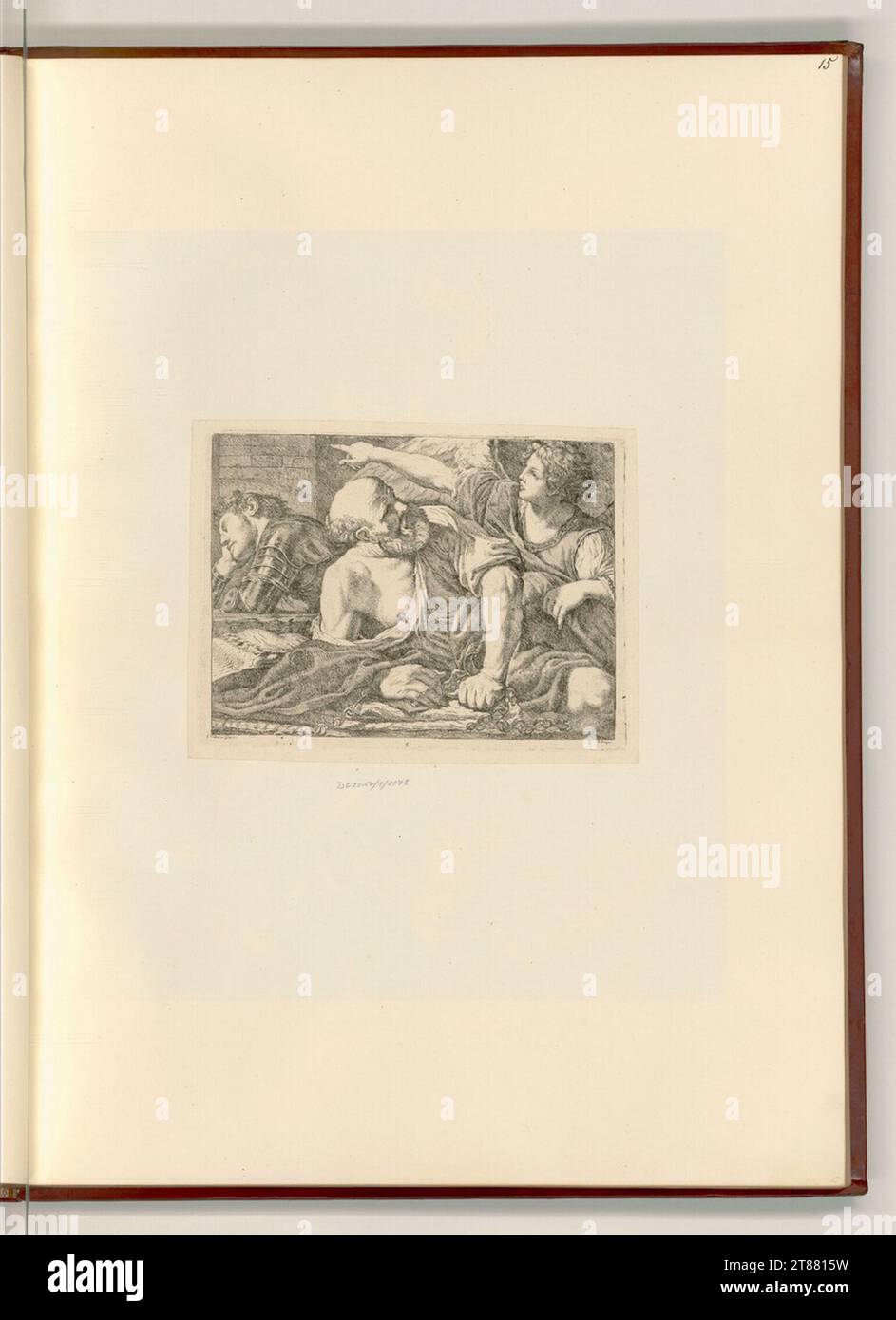 Francisco Bayeu y Subias (Engraver) Liberation of St. Peter from the ...