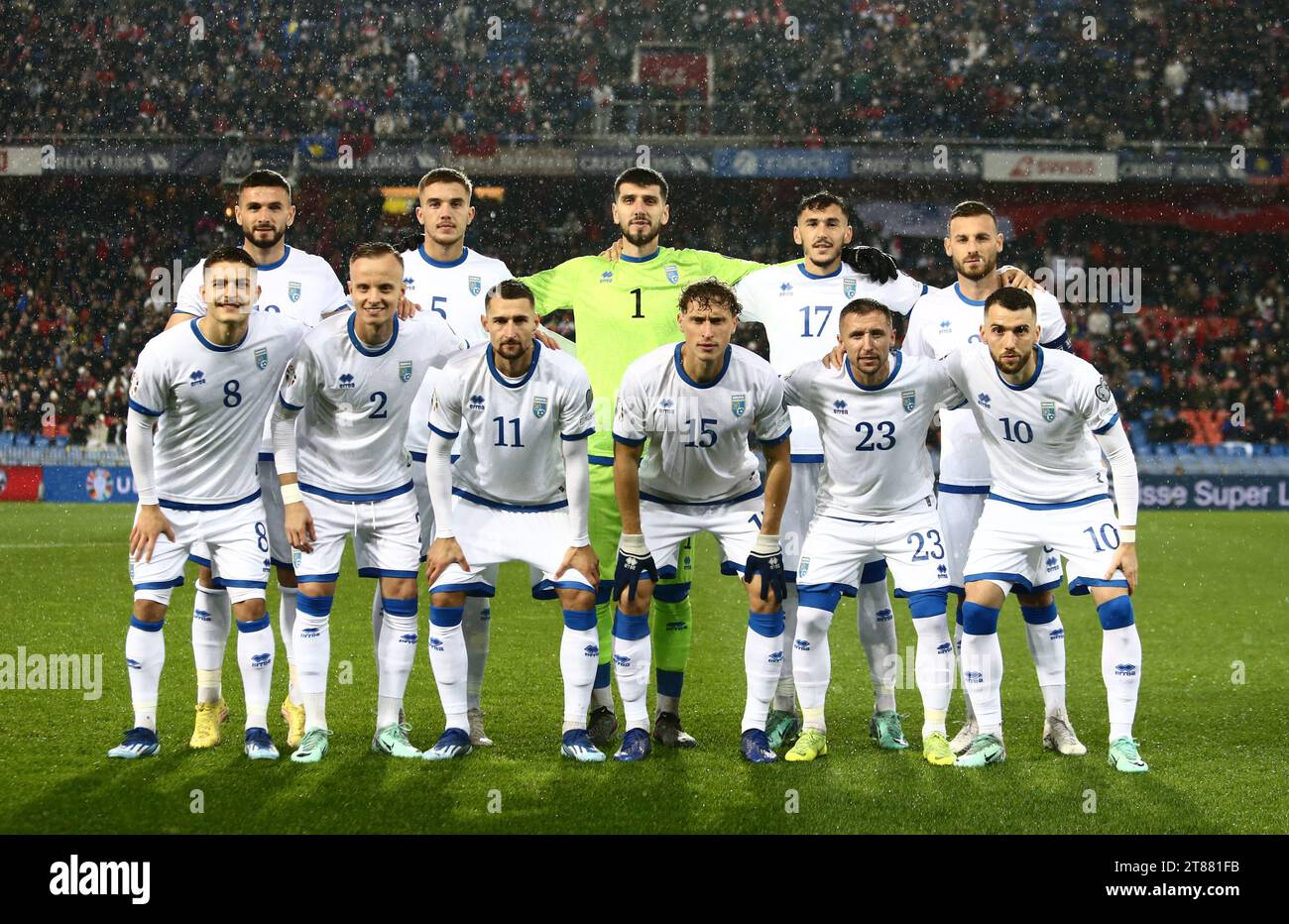 Basilea, Switzerland. 18th Nov, 2023. Kosova national team, team ...