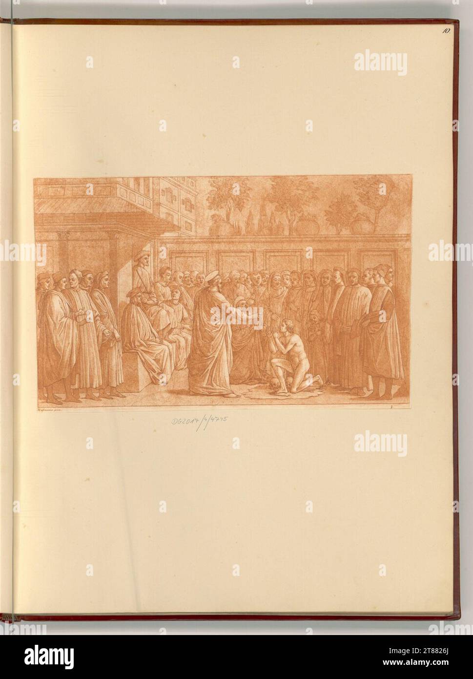 Tommaso Piroli (Engraver) Healing the paralyzed and arousing the ...