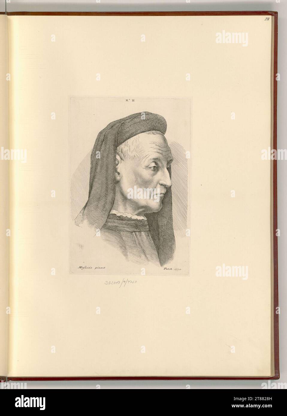 Thomas Patch (Engraver) Portrait of an old man to the right in profile ...