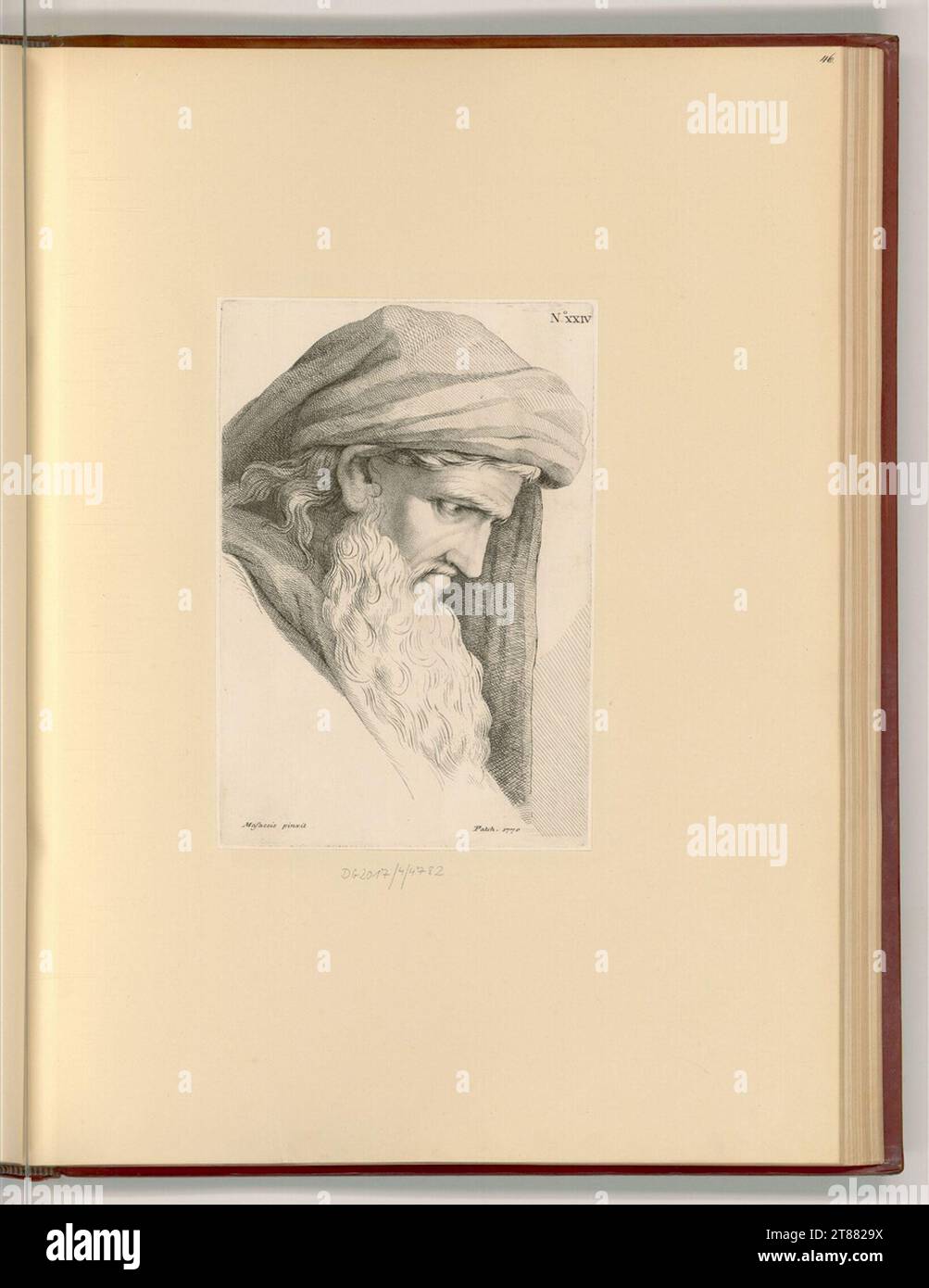 Thomas Patch (Engraver) Head of an old, bearded man looking to the ...