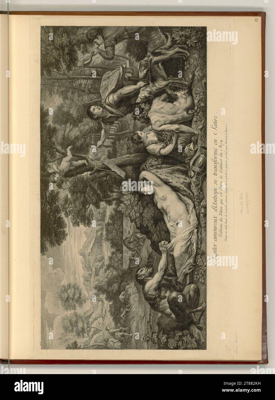 Bernard Baron (Engraver) Venus del Pardo. Copper engraving, etching ...