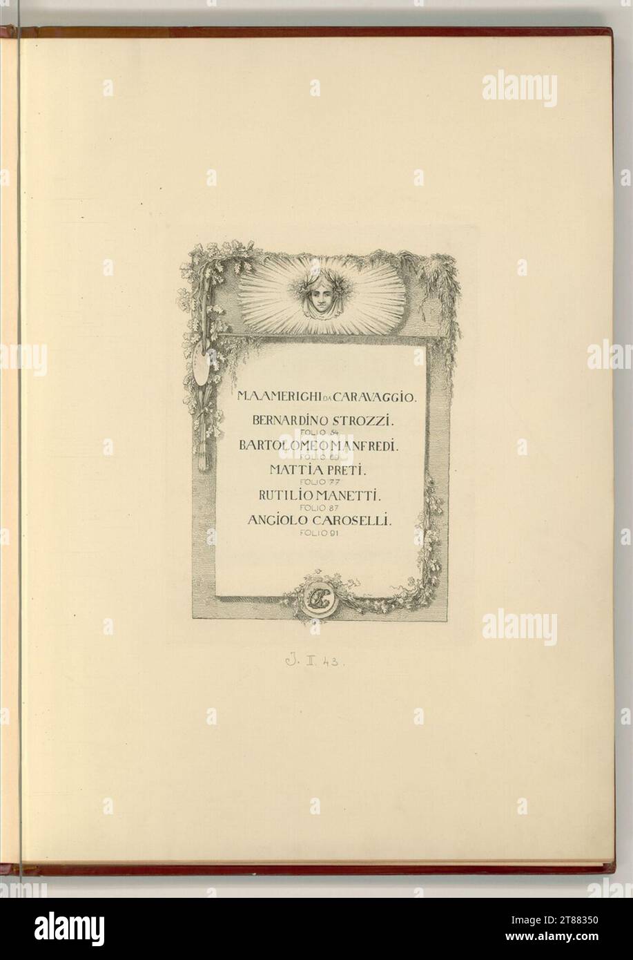 Joseph Fischer (Ausführende r Künstler in) M. A. Amerighi from ...