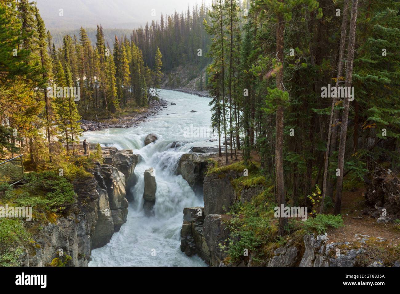 Beautiful mountains river in summer season, Canada Stock Photo - Alamy