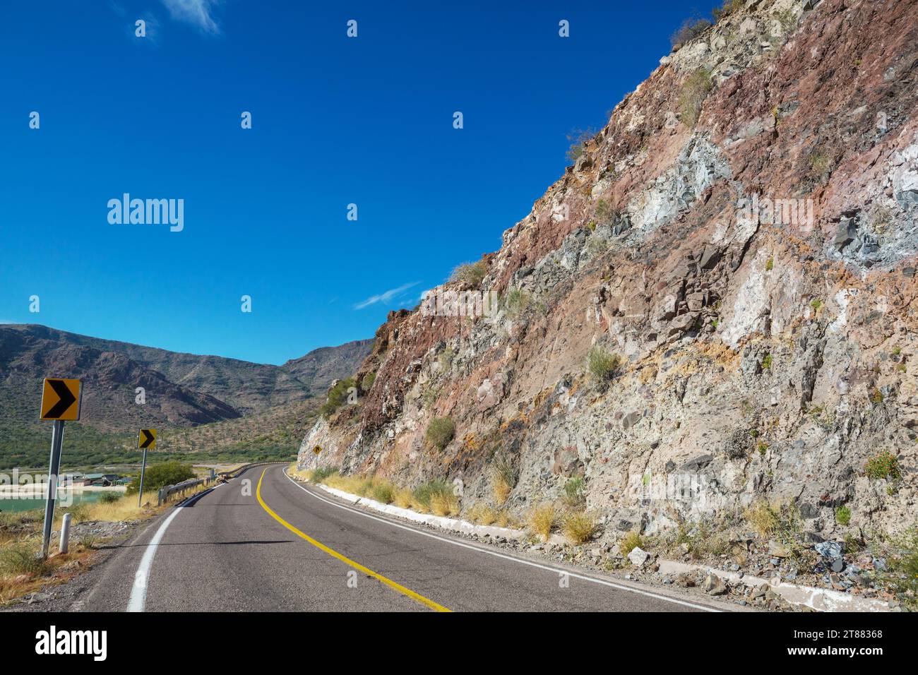 Beautiful natural landscapes in Baja California, Mexico Stock Photo - Alamy