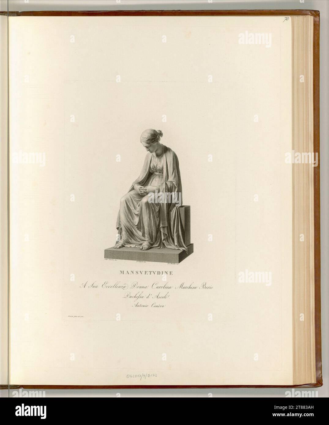 Giovanni Balestra (Engraver) The mildness. Copper engraving, etching ...