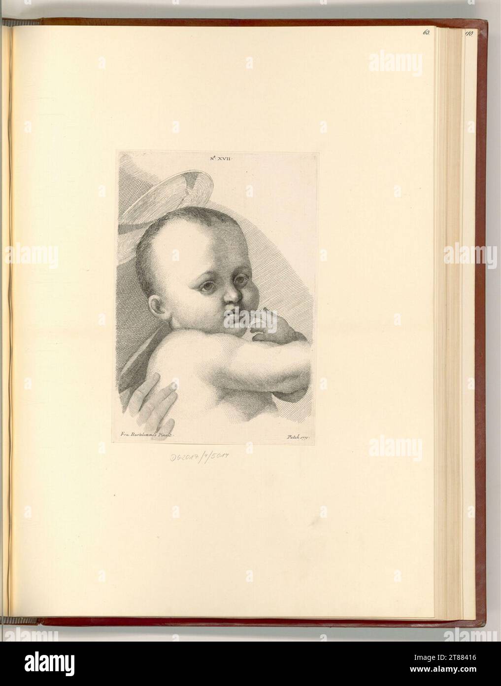 Thomas Patch (Engraver) Head, child of Jesus. Copper engraving, etching ...