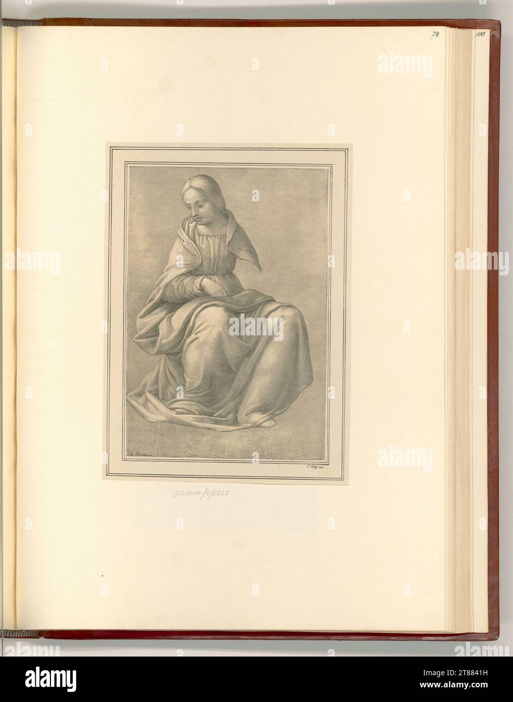 Ferdinand Piloty der Ältere (The Older) Female figure study ...