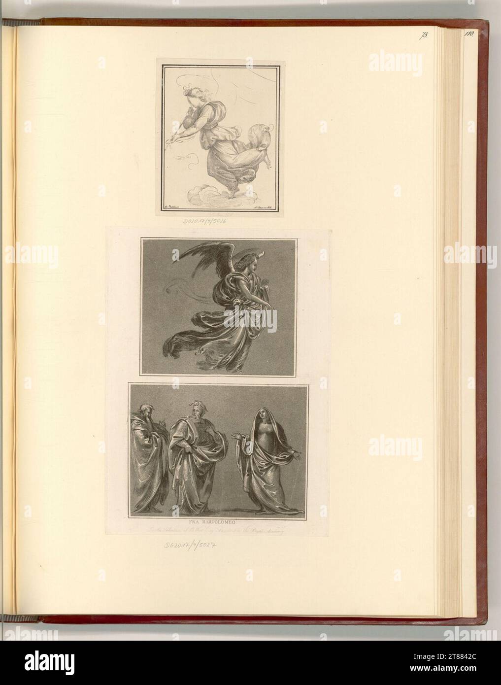 unbestimmt (Engraver) Figure study, angel. Aquatinta, lithography 1750 ...
