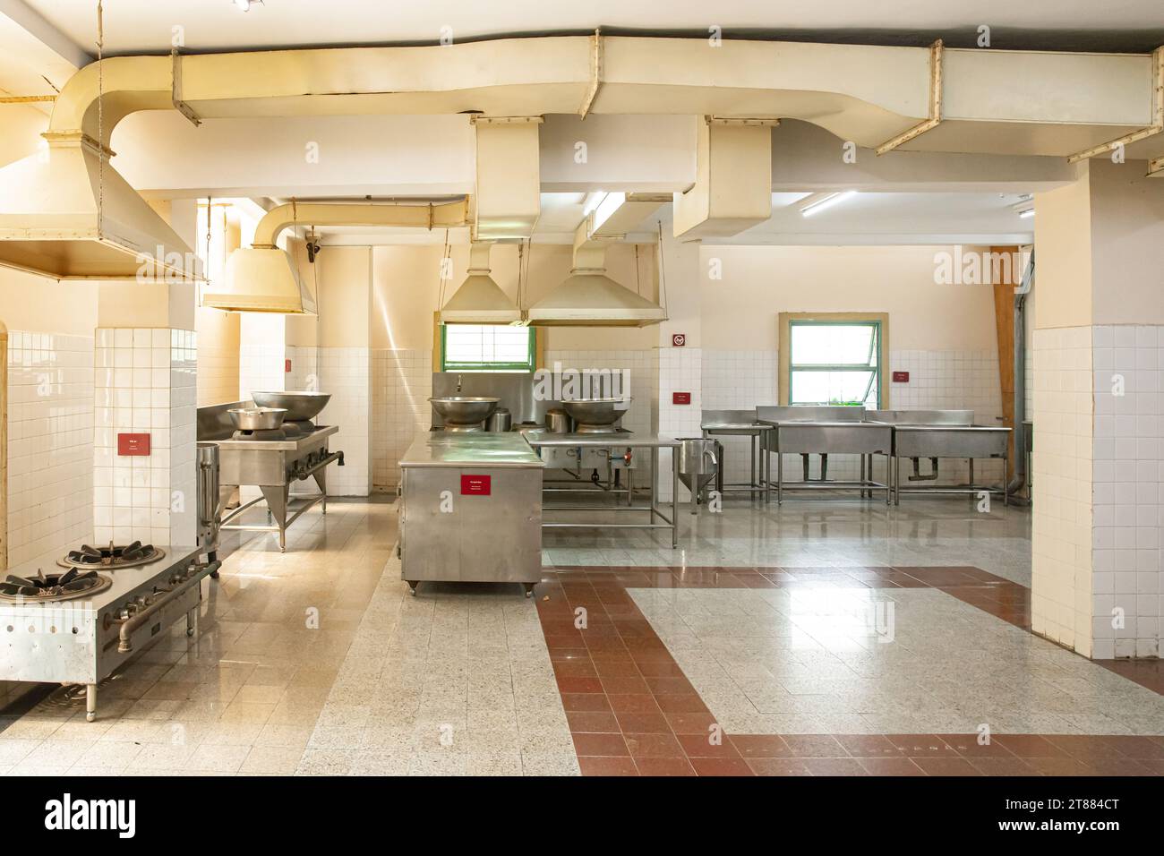 Ho Chi Minh city, Vietnam, March 25 2023: Commercial kitchen of the ...