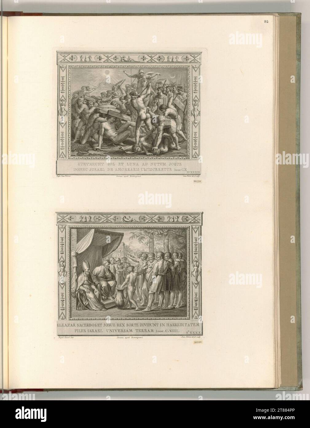 Giovanni Petrini (Engraver) Old will (Raffael Bible). Copper engraving ...