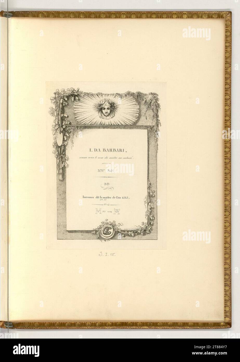 Joseph Fischer (Ausführende r Künstler in) I. FROM BARGE. etching after ...