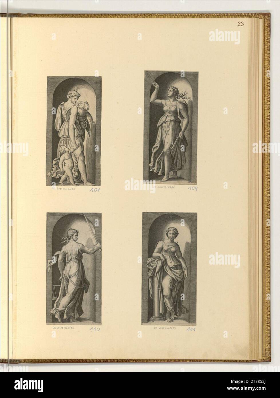 Marcantonio Raimondi (An der Entstehung Beteiligte r) Personifications ...