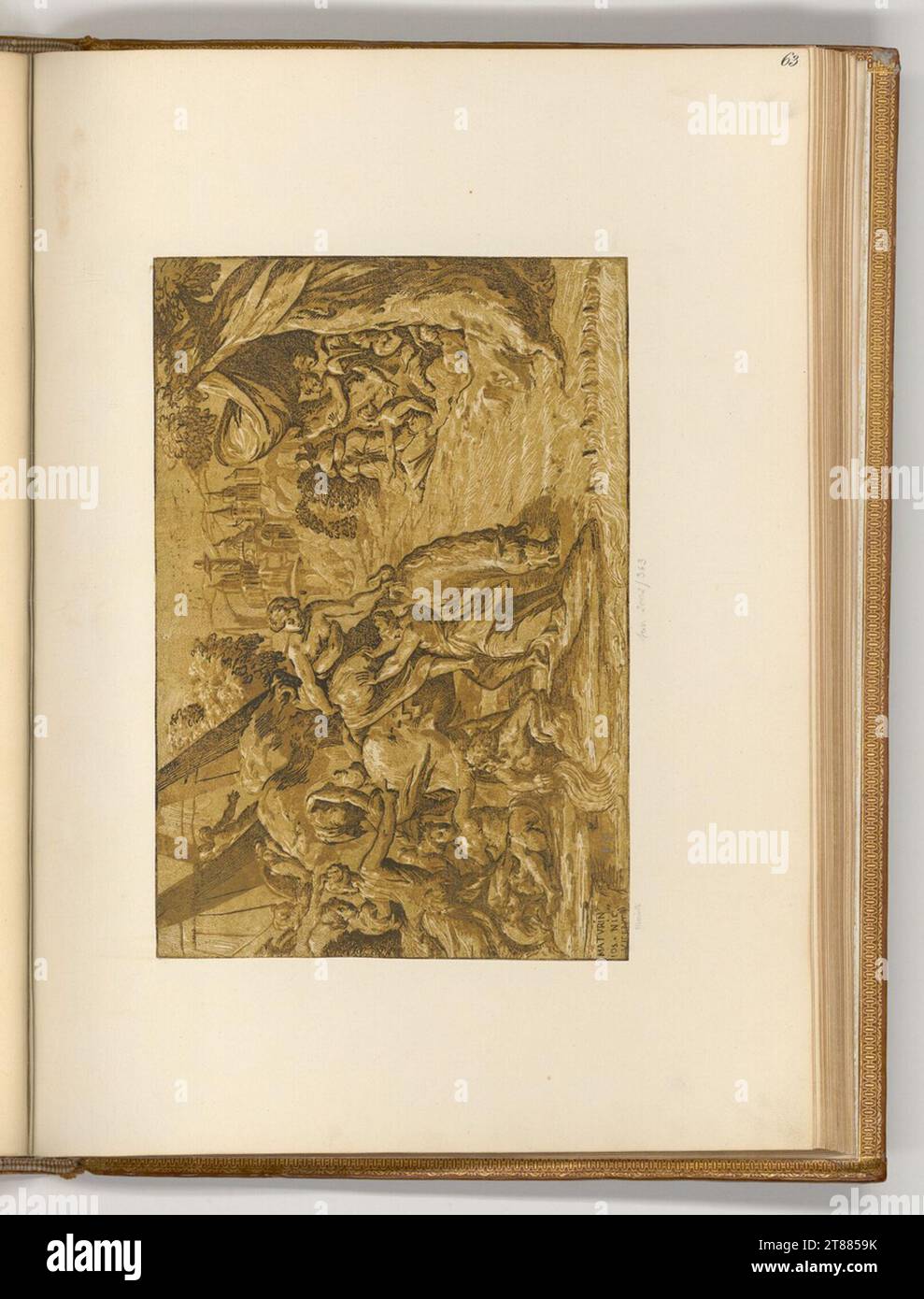 Giuseppe Nicola Vicentino (Rossigliani) (Rossigliani) The flight of the ...