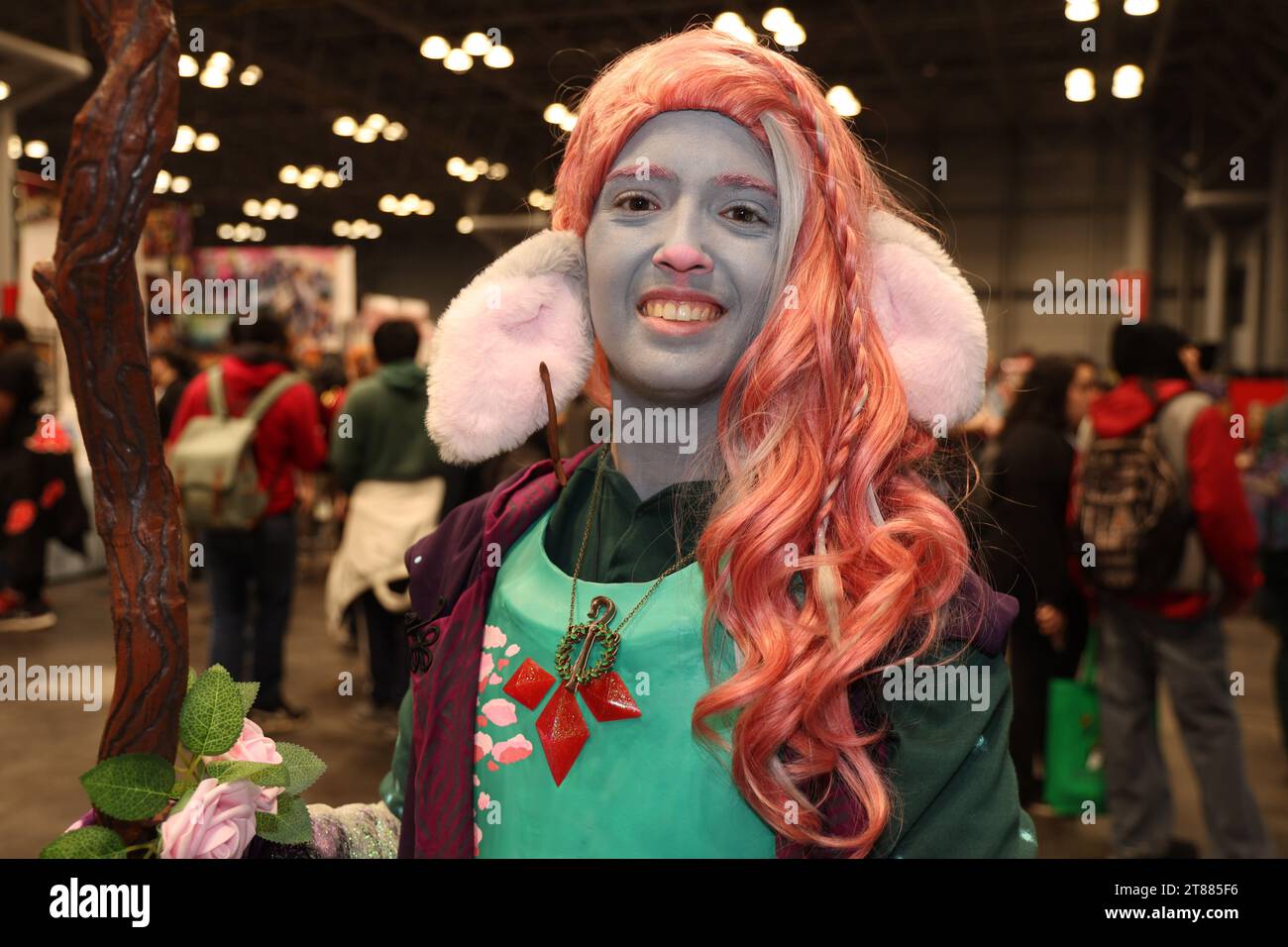 Cosplayer Danielle from Oakdale, Long Island is dressed as Caduceus ...