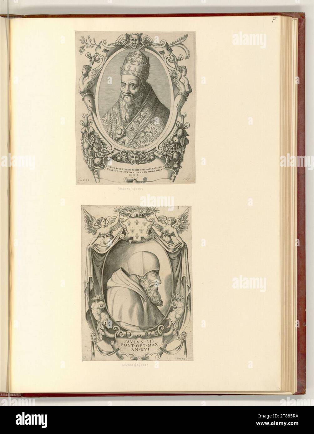 unbestimmt (An der Entstehung Beteiligte r) Pope Julius III portraits ...