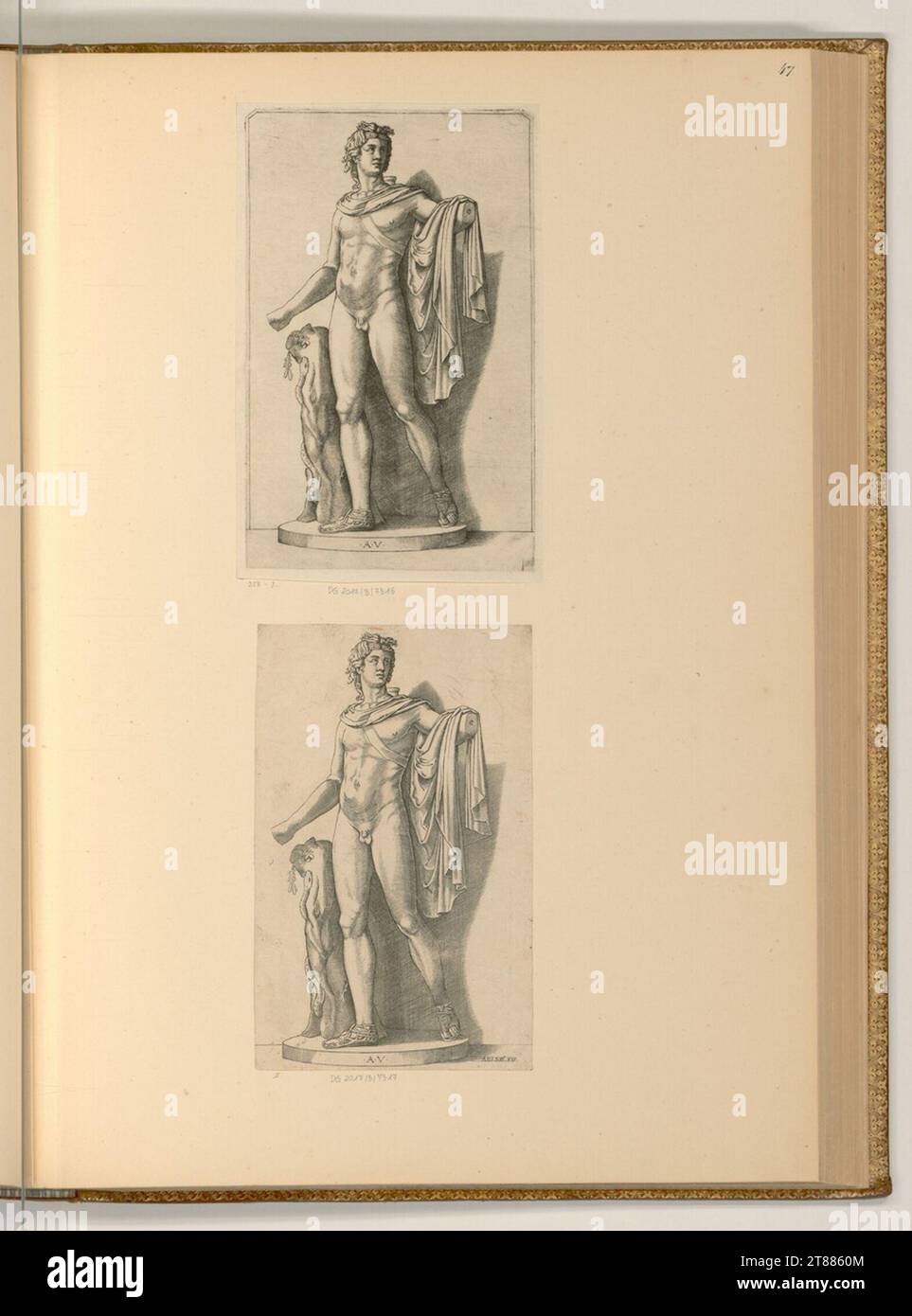 Agostino Veneziano (An der Entstehung Beteiligte r) The Apollo by ...