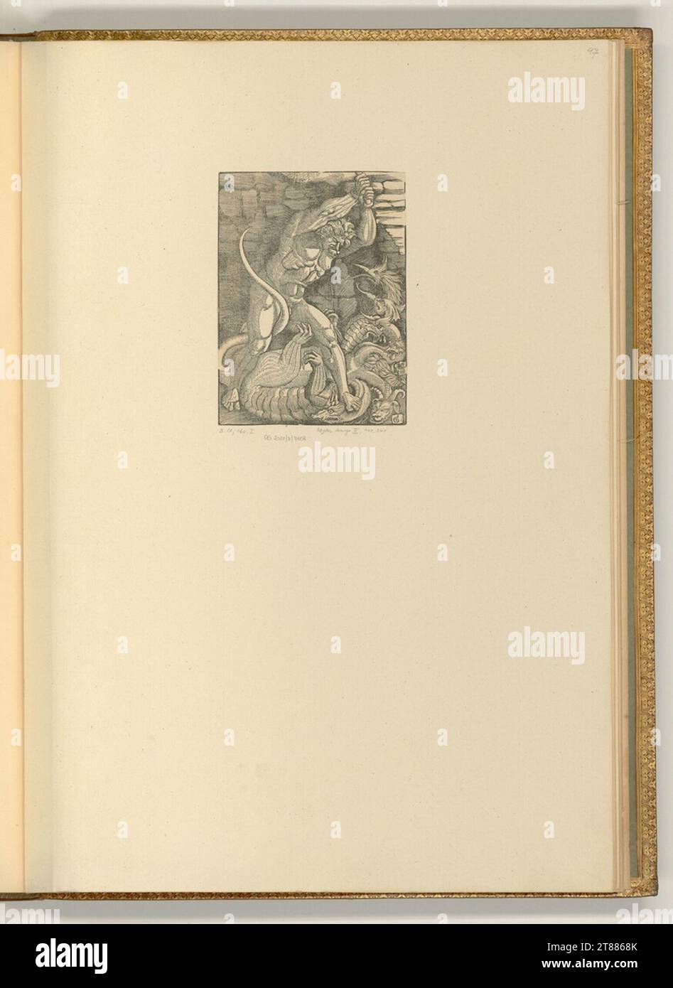 Monogrammist (unbestimmt) (unbestimmt) Hercules fights with the Hydra ...