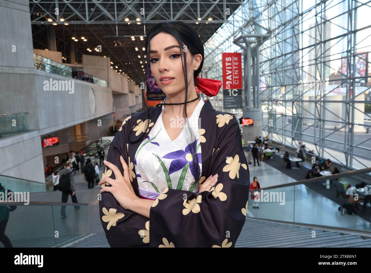 Cosplayer Mimi from Canada is dressed as Robin from One Piece for the ...