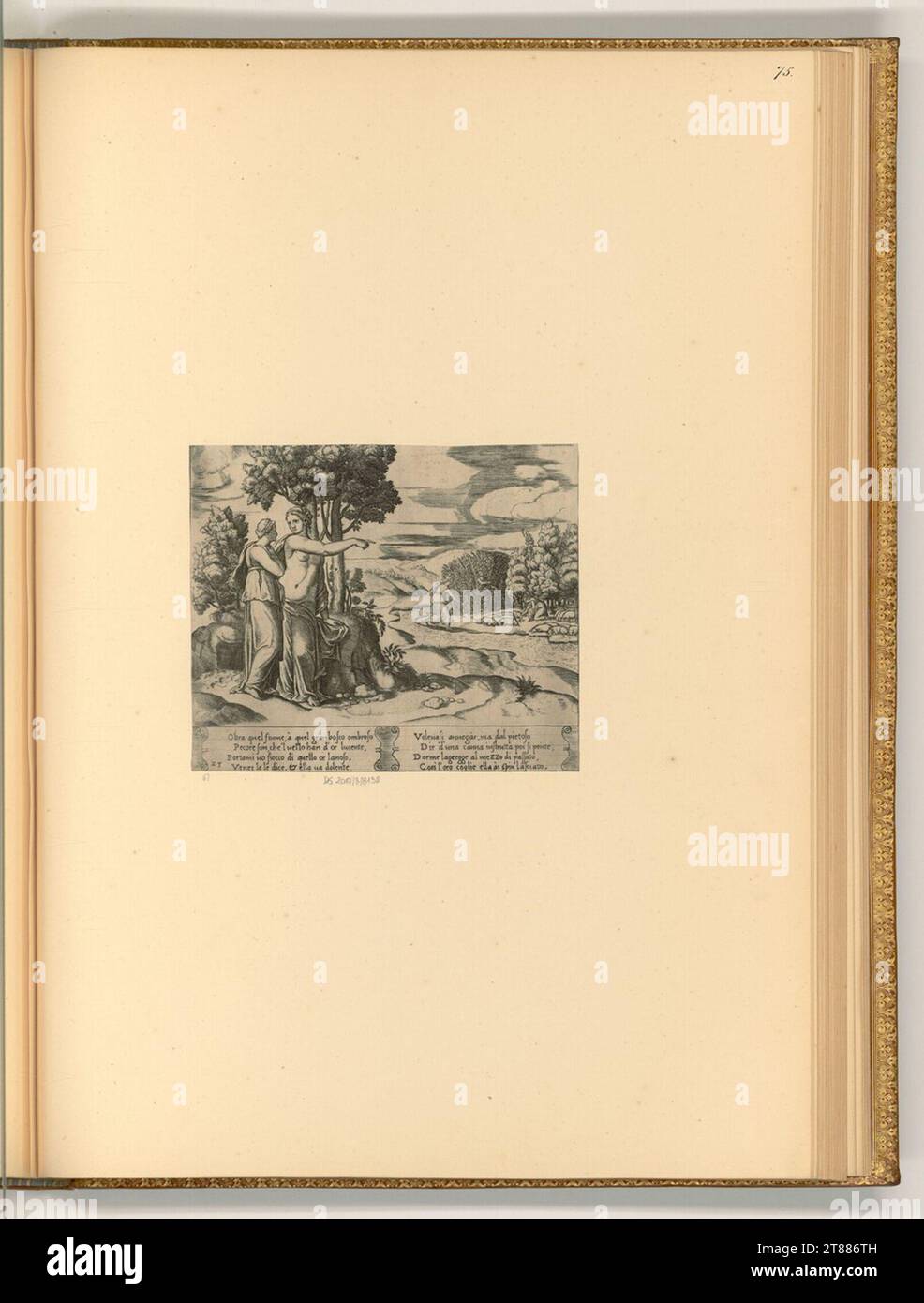 Maître au Dé (Engraver) Venus orders psyche to find the golden fleece ...