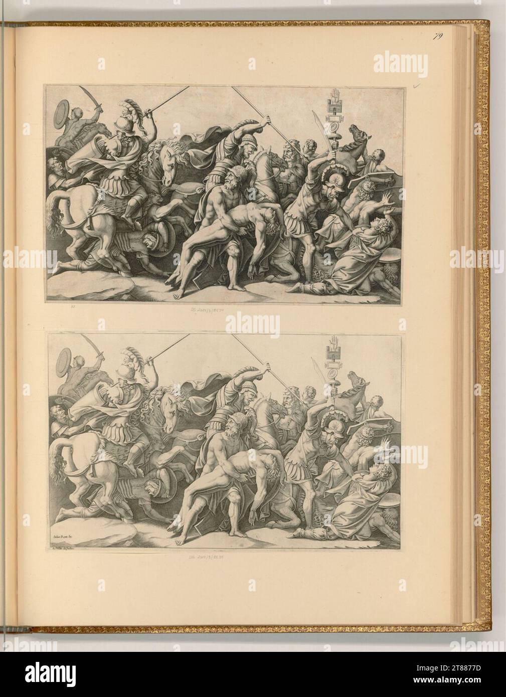 Diana Scultori (Engraver) Patroklos. Copper engraving print 1560-1612 ...