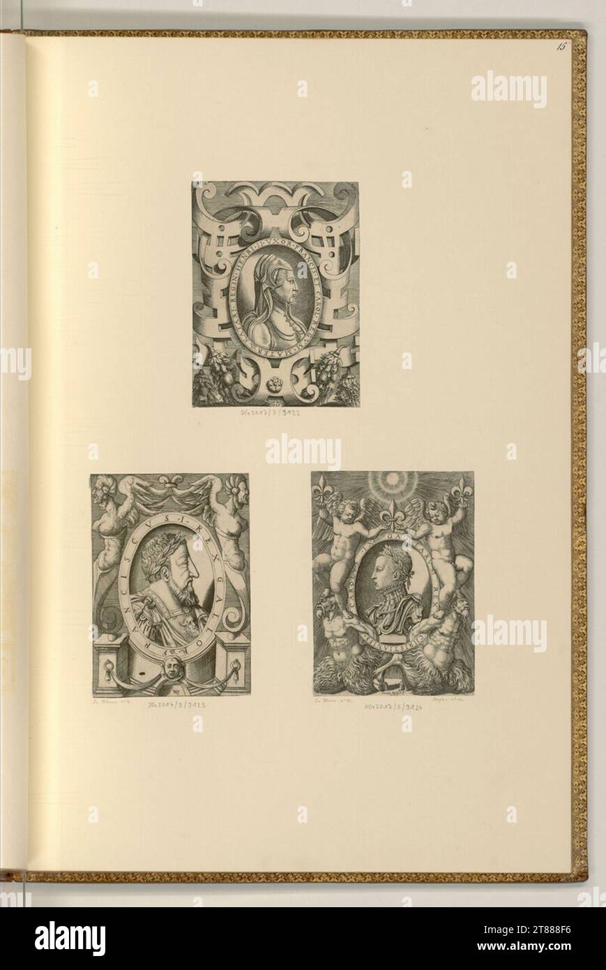 Niccolò Nelli (Engraver) Portraits. Copper engraving, etching 1530-1572 ...