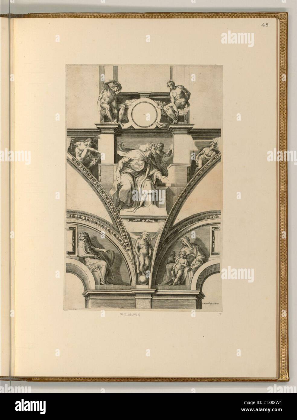 Cherubino Alberti (Engraver) Sibyllen and prophets (Sistine chapel ...