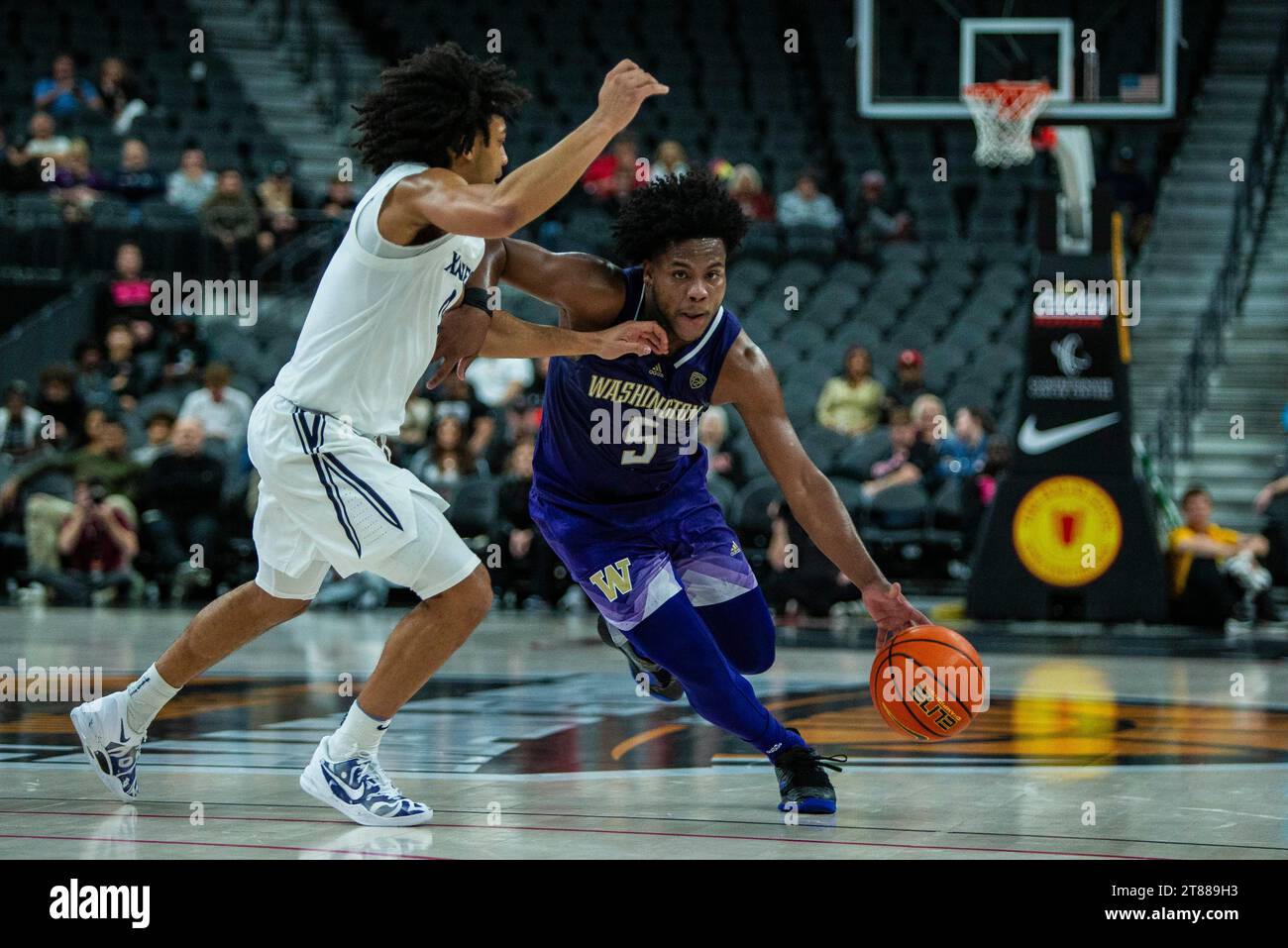 November 17 2023 Las Vegas, NV U.S.A. Washington guard Sahvir Wheeler ...