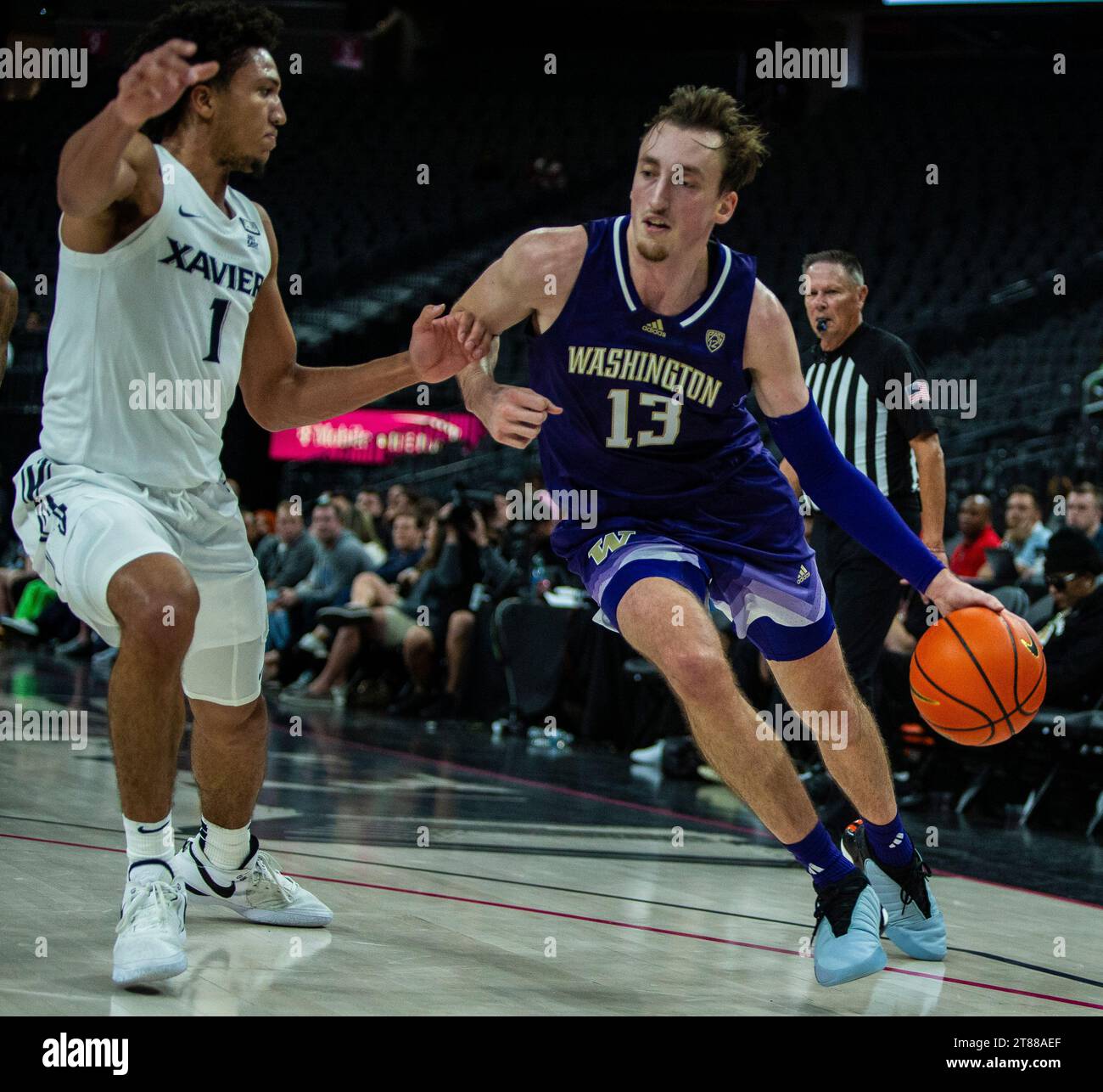 November 17 2023 Las Vegas, NV U.S.A. Washington forward Moses Wood (13 ...