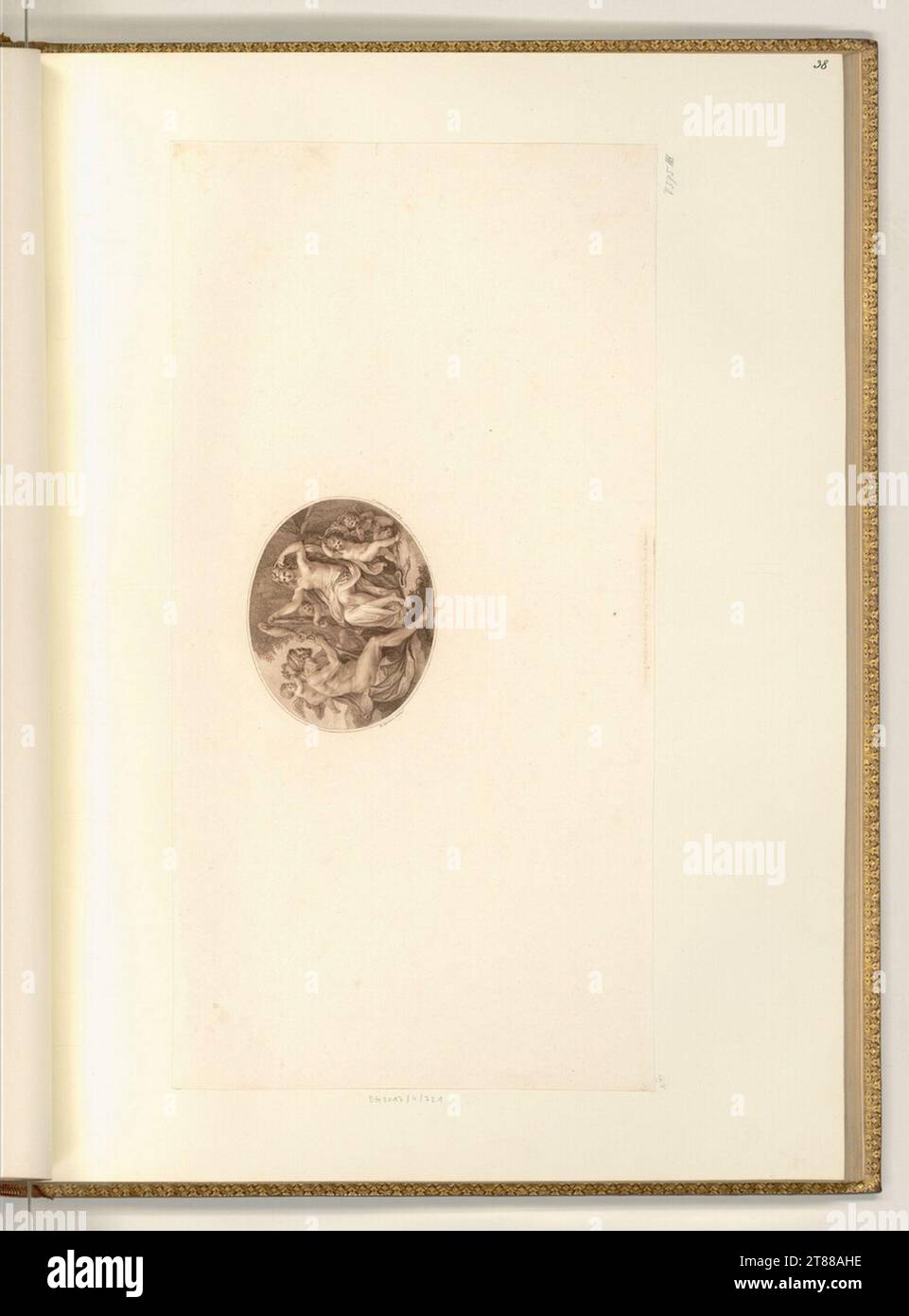 Francesco Bartolozzi (Engraver) Hercules and Omphale. Etching ...