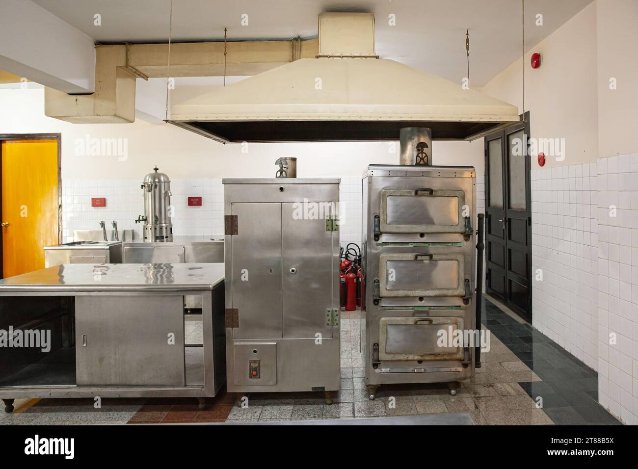 Ho Chi Minh city, Vietnam, March 25 2023: Commercial kitchen of the ...