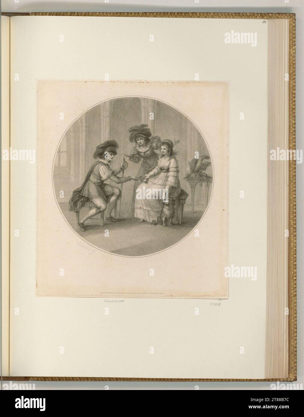 Francesco Bartolozzi (Engraver) Lord Thomas and Fair Annett. Dotier ...