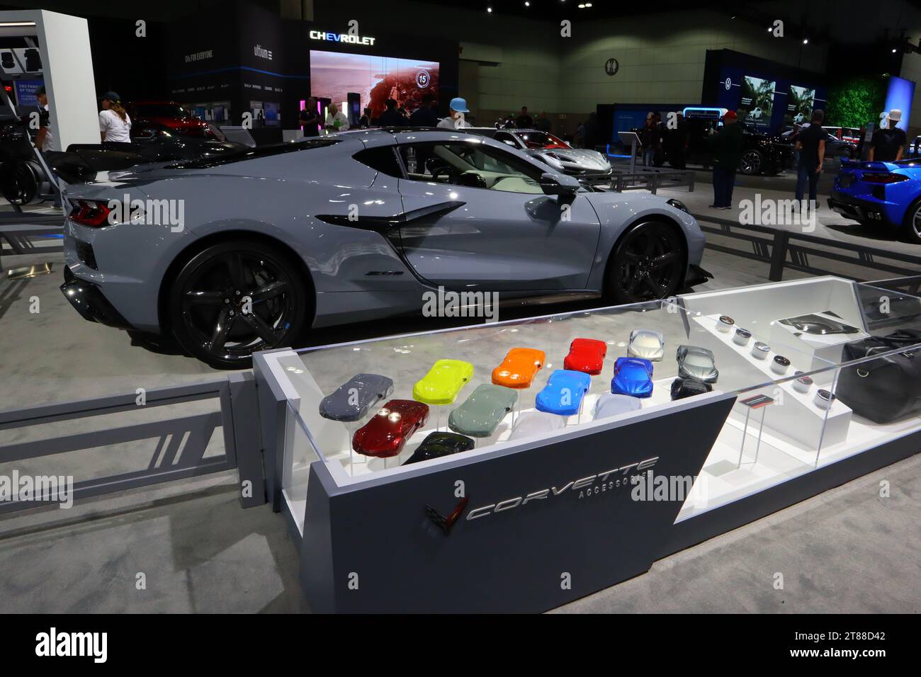 Los Angeles, California – November 17, 2023: CHEVROLET CORVETTE C8 Z06 ...