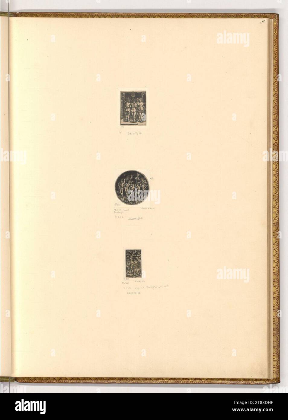 Anonym The Paris's judgment - the three goddesses and Discordia; Venus ...