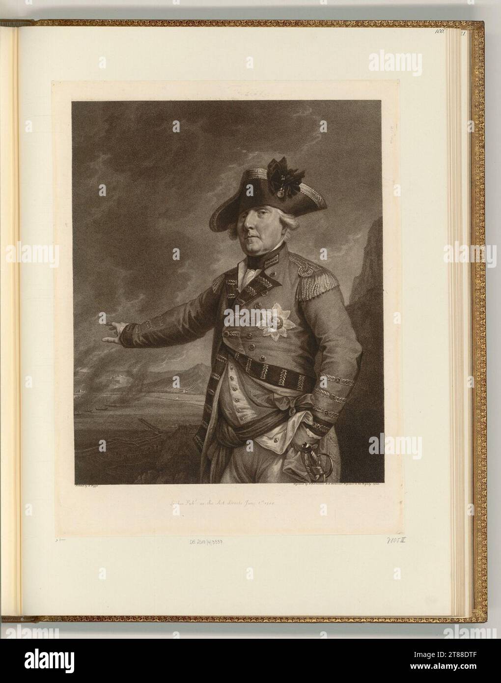Francesco Bartolozzi (Engraver) George Augustus Elliot, Lord Heathfield ...