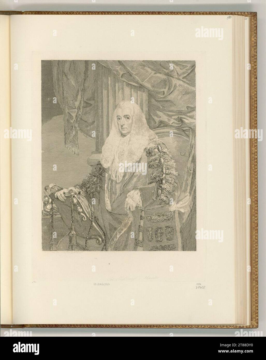 Francesco Bartolozzi (Engraver) Alexander, Lord Loughborough. etching ...