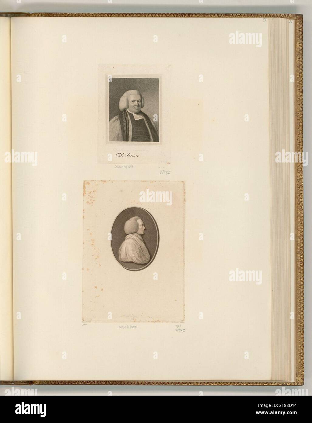 Francesco Bartolozzi (Engraver) John Egerton; Dr. Richard Farmer ...